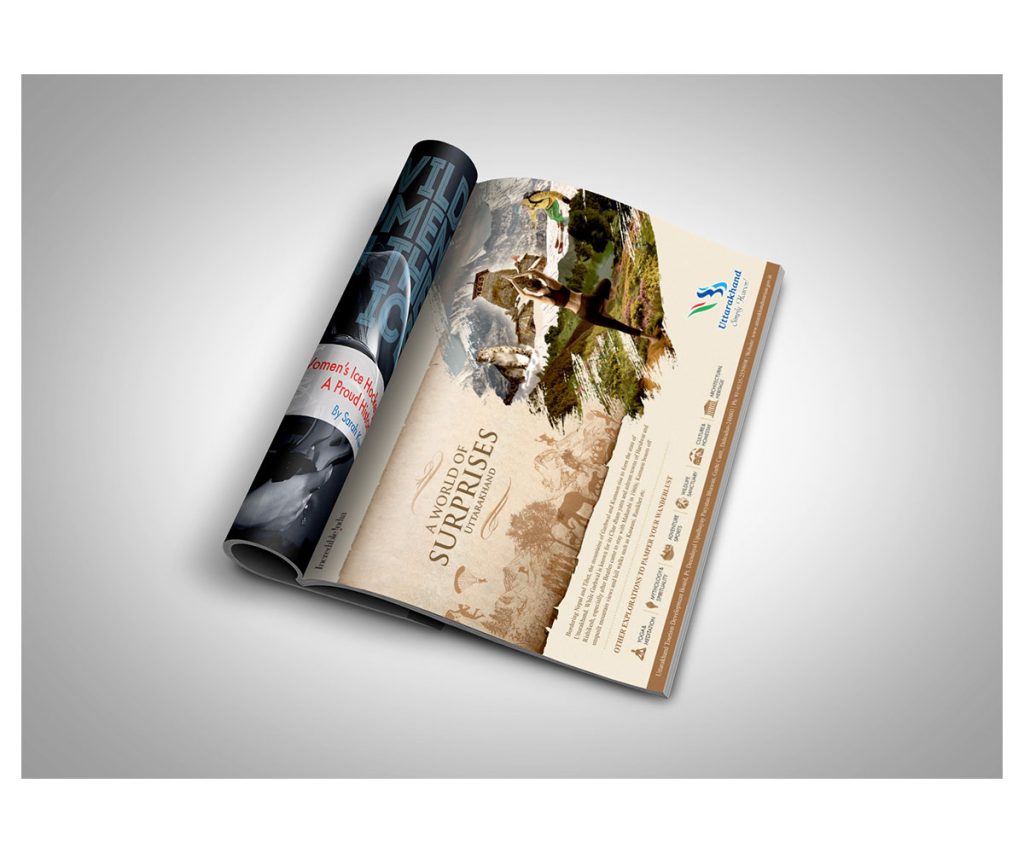 Uttarakhand Tourism – Magazine Advertising – Adworth Media Pvt. Ltd.