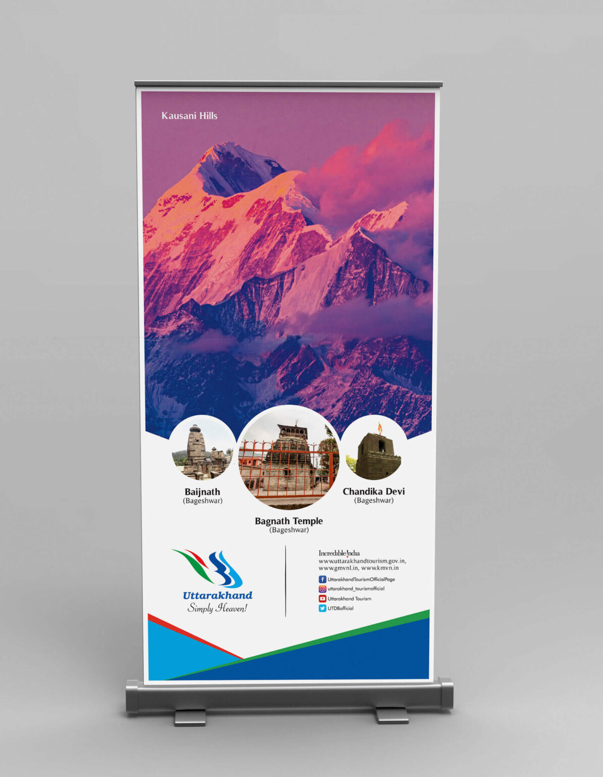 Uttarakhand Tourism - Print Material Design - Adworth Media Pvt. Ltd.